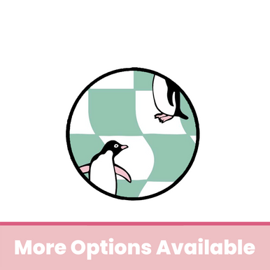 Puzzled Penguins Adhesive Rose Grip - abbyrose