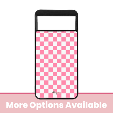 Checkered Pixel Phone Case - abbyrose
