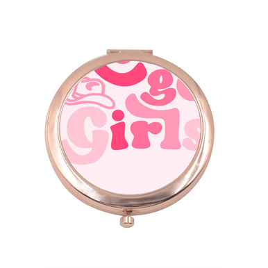 Let's Go Girls Compact Mirror - abbyrose