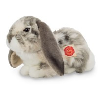 Hermann Teddy Collection Grey Lop Eared Rabbit 937975 Plush Soft Toy Bunny