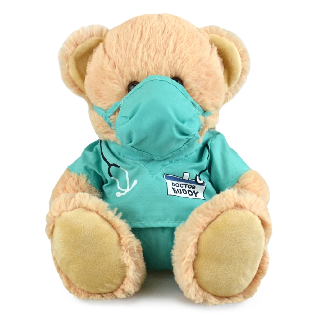 Korimco Buddy Doctor 250235147 Plush Soft Toy Teddy Bear