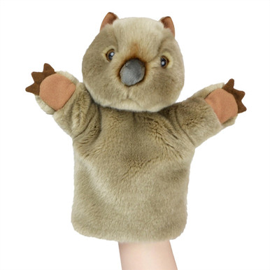 Korimco Lil Friends Wombat Hand Puppet 57I0268704 Plush Soft Toy