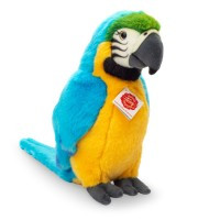 Mack Hermann Teddy Collection Blue & Yellow Macaw 941675 Plush Soft Toy