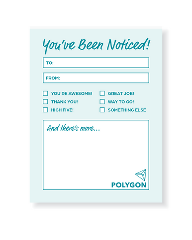 You've Been Noticed Sticky Notes