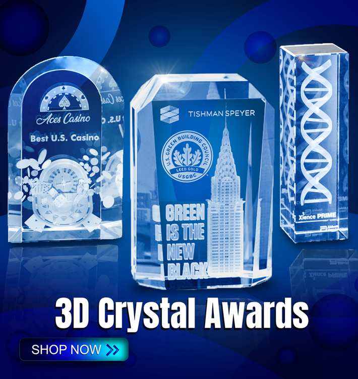 Shop Personalised 3D Crystal Products Online- Focuz 3D Images