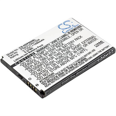 Barcode Scanner Battery for HandHeld PSSO122621558 6000 6000LU1 Dolphin ...