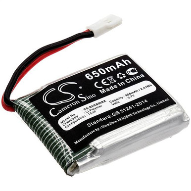 Battery for Skyhunter X8TW WiFi FPV Drone CS-SHX800RX 3.7v 650mAh 2 ...
