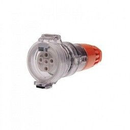 5 Pin 10 Amp Female Extension Socket - Shorelec Electrical Wholesalers ...