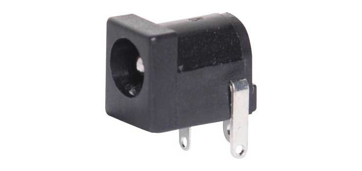 2.5Mm Plastic Pcb Mount Dc Power Socket - Shorelec Electrical ...