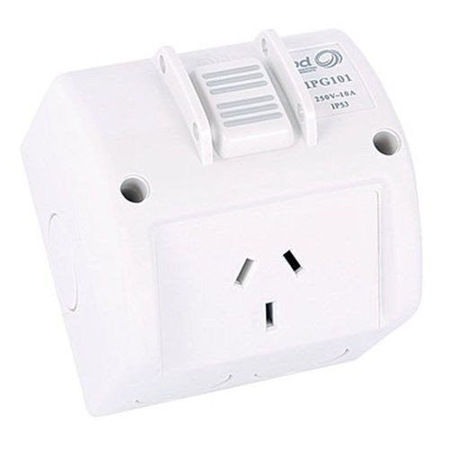 Ipd Weatherproof Single Powerpoint 10A - Shorelec Electrical ...