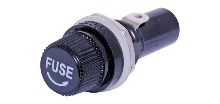 M205 10A Chassis Mount Fuse Holder - Shorelec Electrical Wholesalers ...