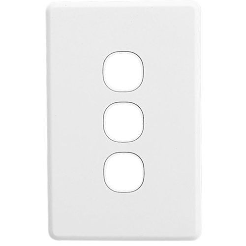 Clipsal 3 Gang Grid And Surround Plate 2000 Series - Shorelec ...