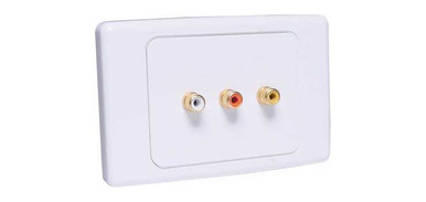 3 X Rca Clipsal 2000 Wallplate - Shorelec Electrical Wholesalers ...