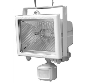 Hpm Security Sensor Flood Lamp 500W White - Shorelec Electrical ...