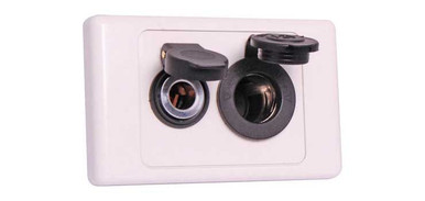 Car Accessory Socket & Merit Socket 12V Dc Wallplate - Shorelec ...