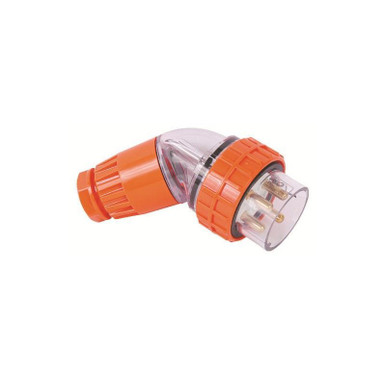 Plug Angled W/P 3Ph 32A 5 Pin Rnd Or Ip66 - Shorelec Electrical ...