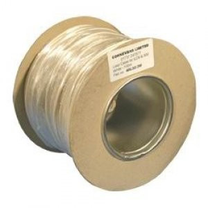 Induction Loop Cable 2.5mm tri rated WHITE - A&C Audio Visual