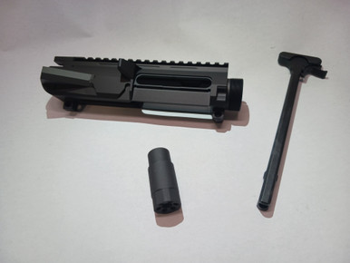 .308 Bundle Upper, Charge handle, linear compensator - Black Aura Tactical