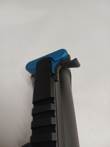 Blue Billet AR-15 Charging Handle w/Extended Latch Billet AR-15 223 ...