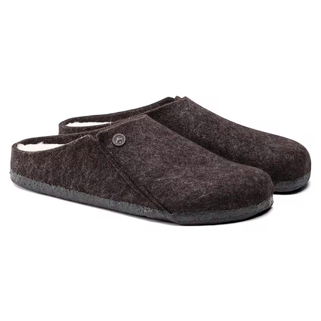 Birkenstock Zermatt Wool Shearling Mocha Clog | Men’s
