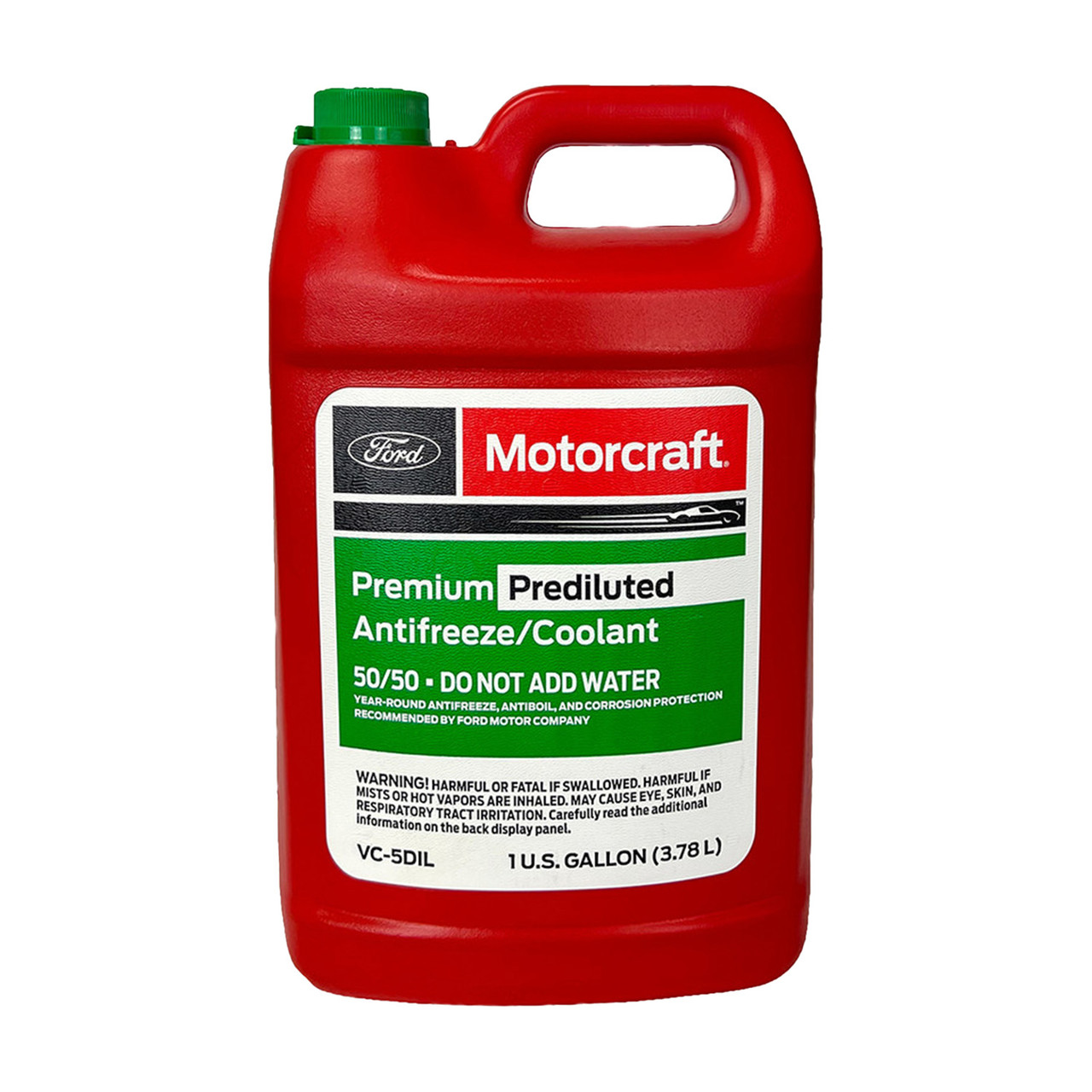 Motorcraft Antifreeze Coolant Green 50/50 Prediluted 1 Gallon - Evinco ...