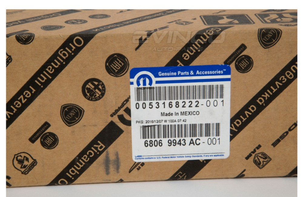 Mopar Front Door Exterior Handle (68069943AC) - Evinco Auto Parts