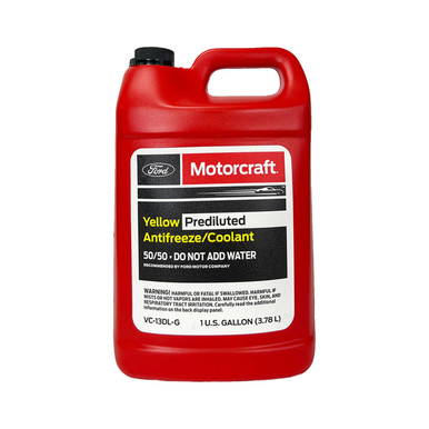 Motorcraft Antifreeze Coolant Yellow 50/50 Prediluted 1 Gallon - Evinco ...