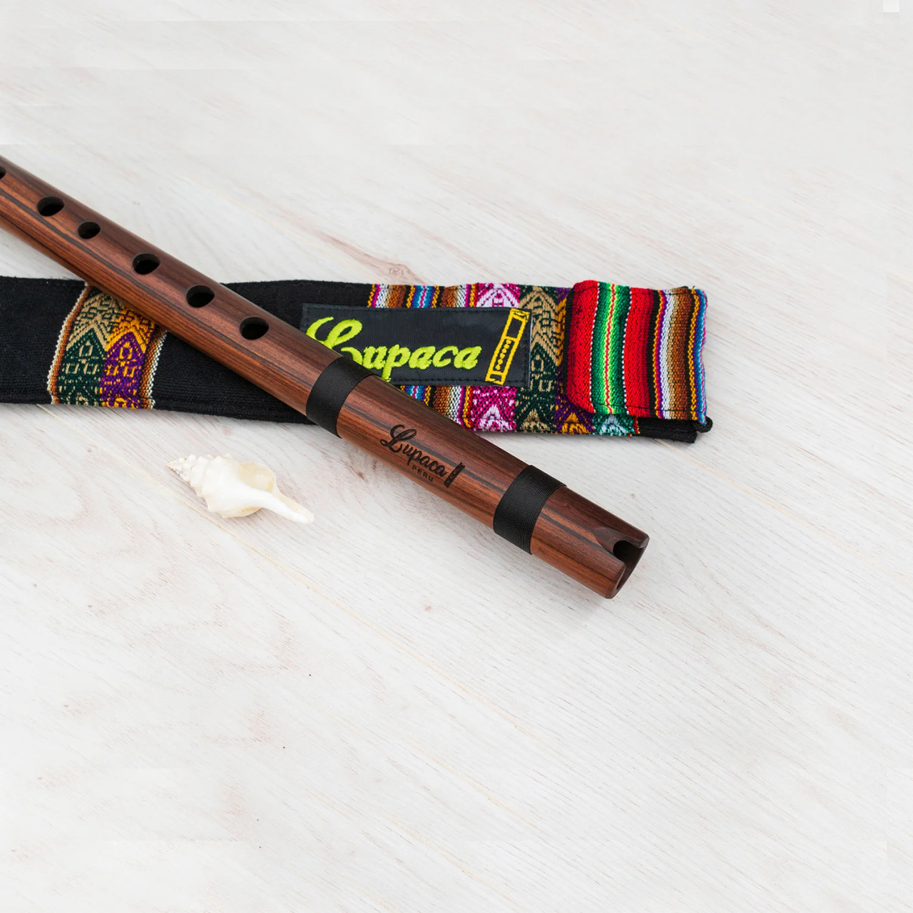 Quenacho Flute of Jacaranda Wood ~ Key in C