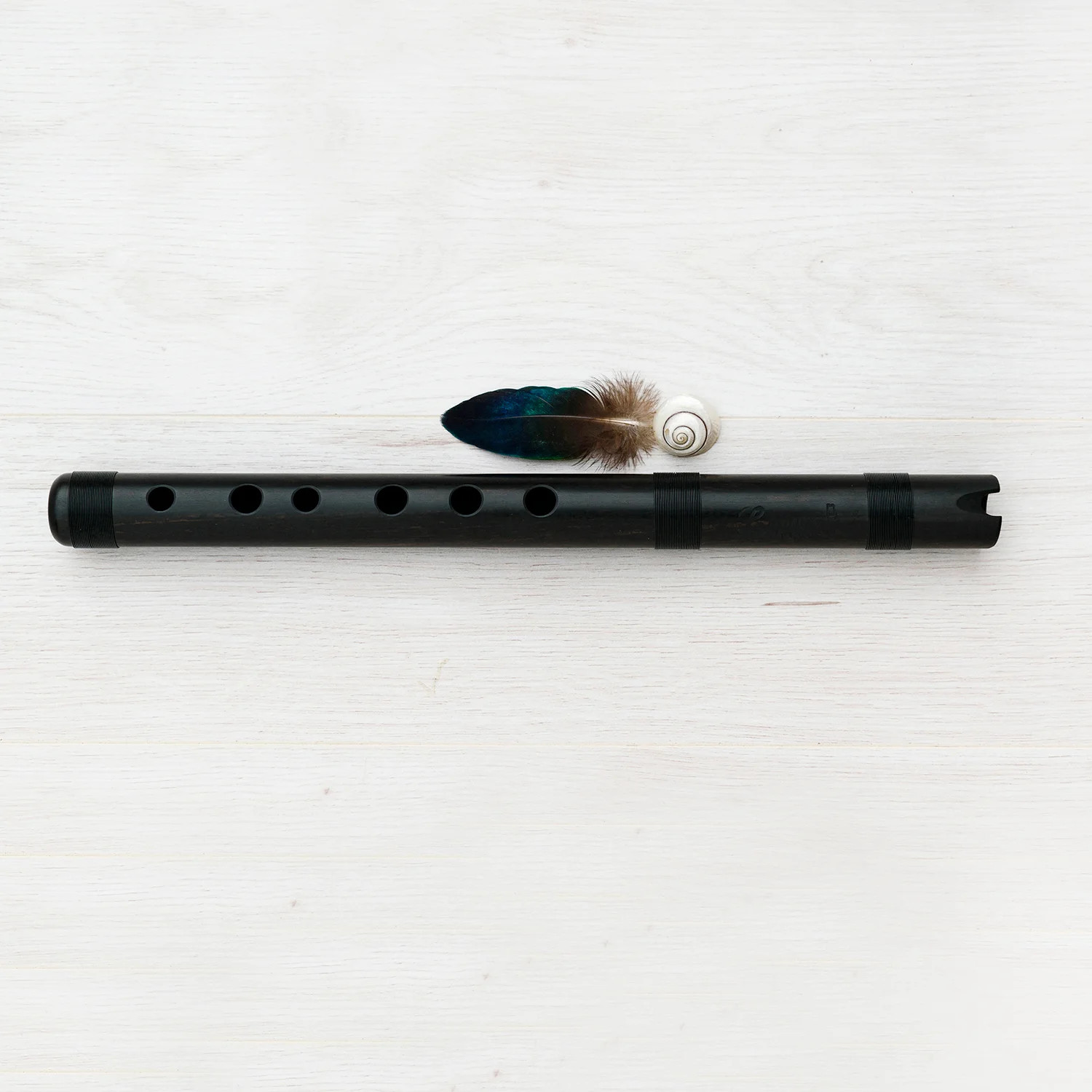 Quena Flute in Ebony Wood key in La