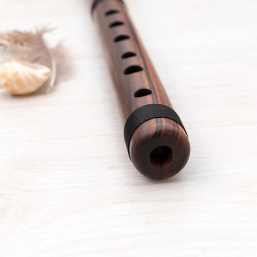 Quena Flute made in Jacaranda Wood key in G