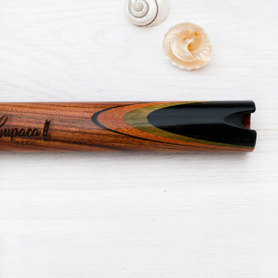 Quena Flute made in Jacaranda Wood key in G
