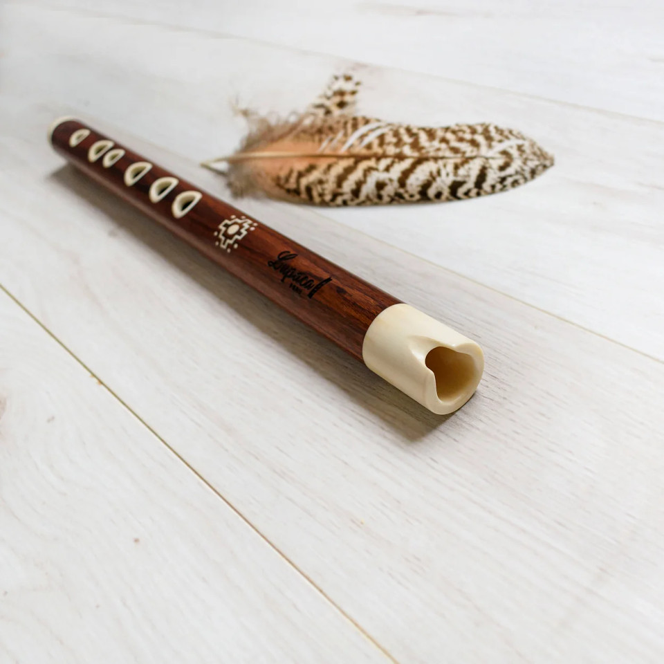 Jacaranda Quena Flute and Bone