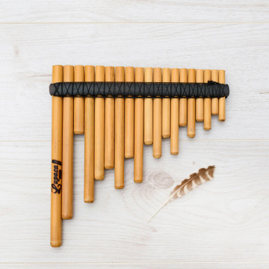 Rondador Panflute ~ Andean Panpipe ~ Key in D minor with Case