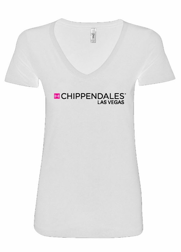 White T-Shirt Logo - Chippendales