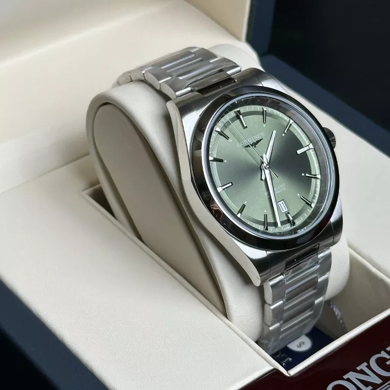 New Longines Conquest 2023 41mm Green Dial Steel Men's Watch L38304026