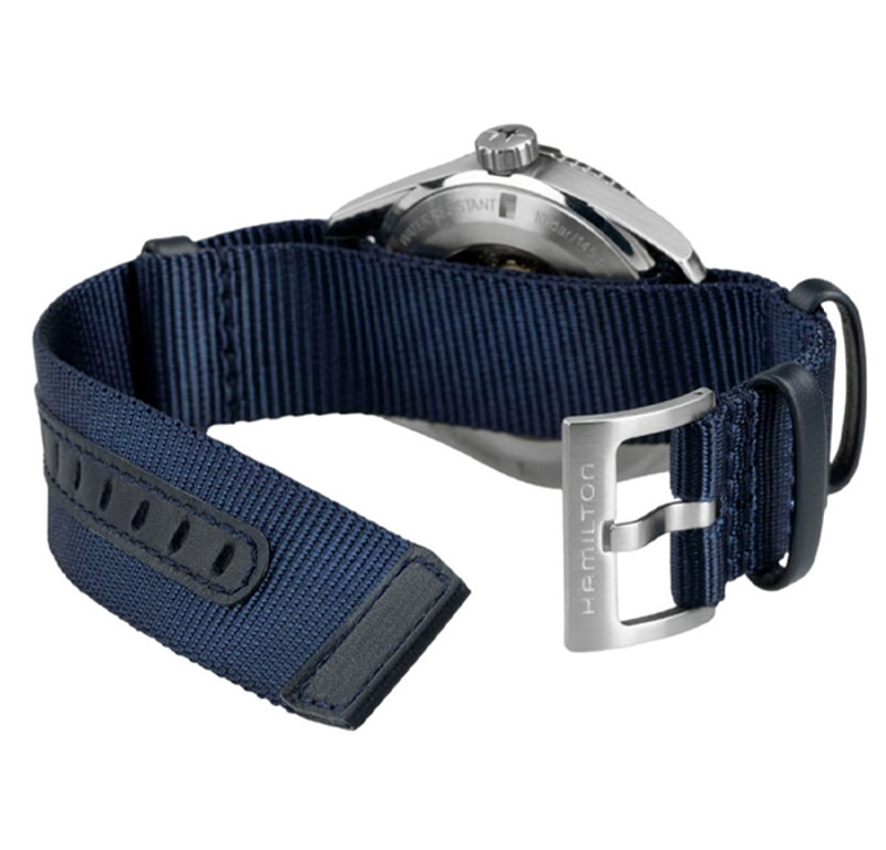 New Hamilton Khaki Field AUTO 41MM Blue Dial Men's Watch H70315940