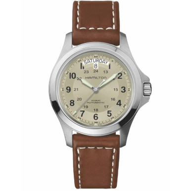 Hamilton Khaki Field King Auto 40mm Beige Dial Men's Watch H64455523