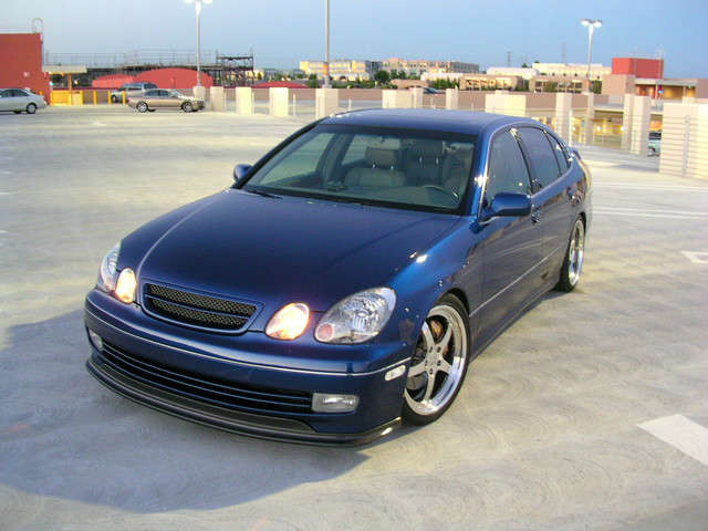 AC894FLC - Advan TE Design 1998-2005 Lexus GS400 Carbon Front Lip