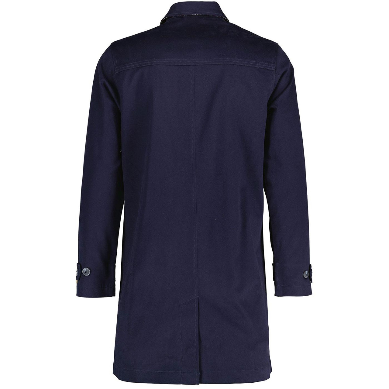 Gabicci Vintage Houghton 60s Mod Mac Jacket in Navy