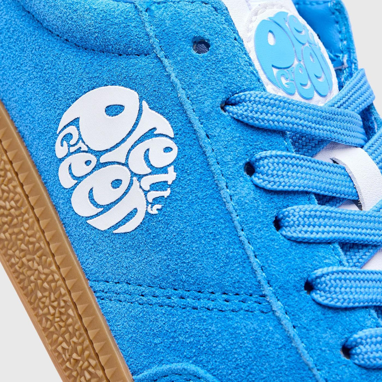 Pretty Green Live Forever Ramblas Suede Trainers S