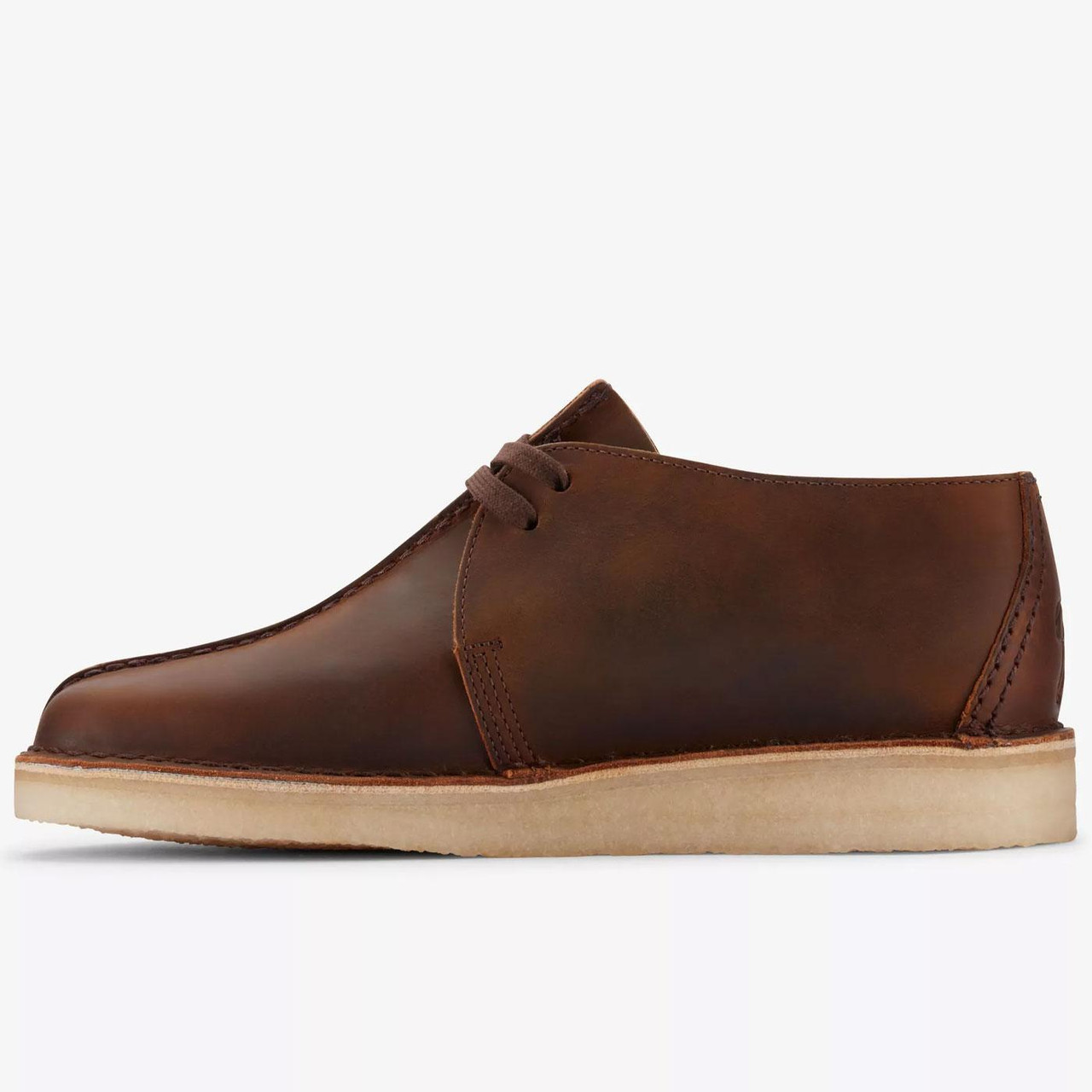 Clarks Originals Desert Trek Shoes in Beeswax Leather