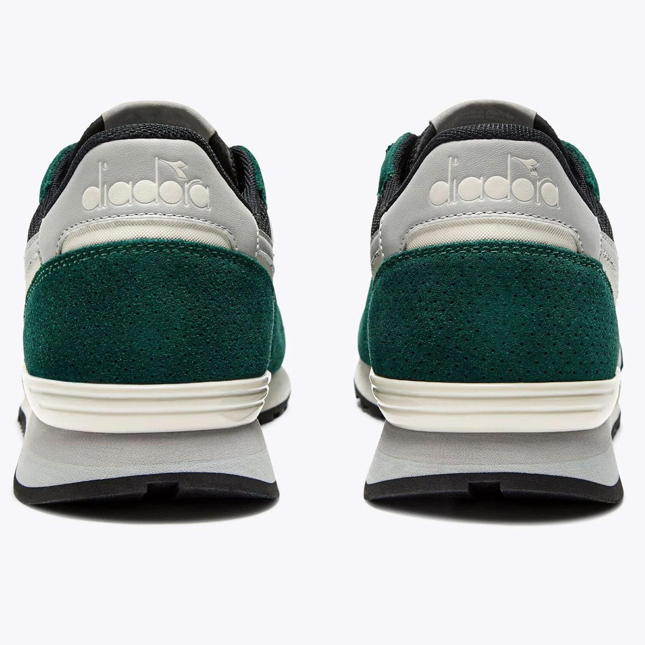Diadora Camaro M2 Retro 80s Trainers Classic Black Green Style
