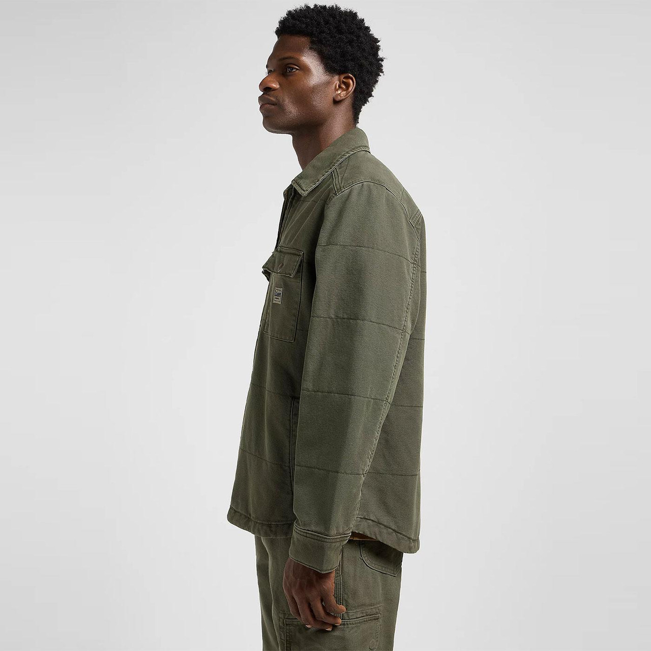 quilted workwear jacket