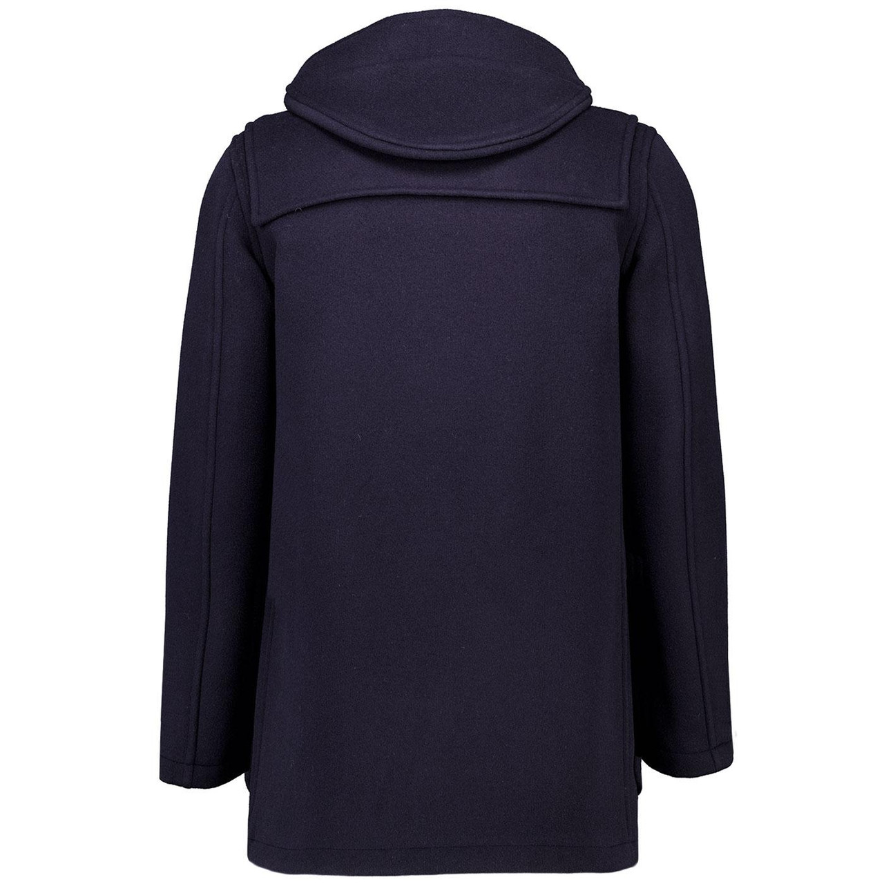 Morris Gloverall Men's Duffle Coat Navy and Dress Gordon