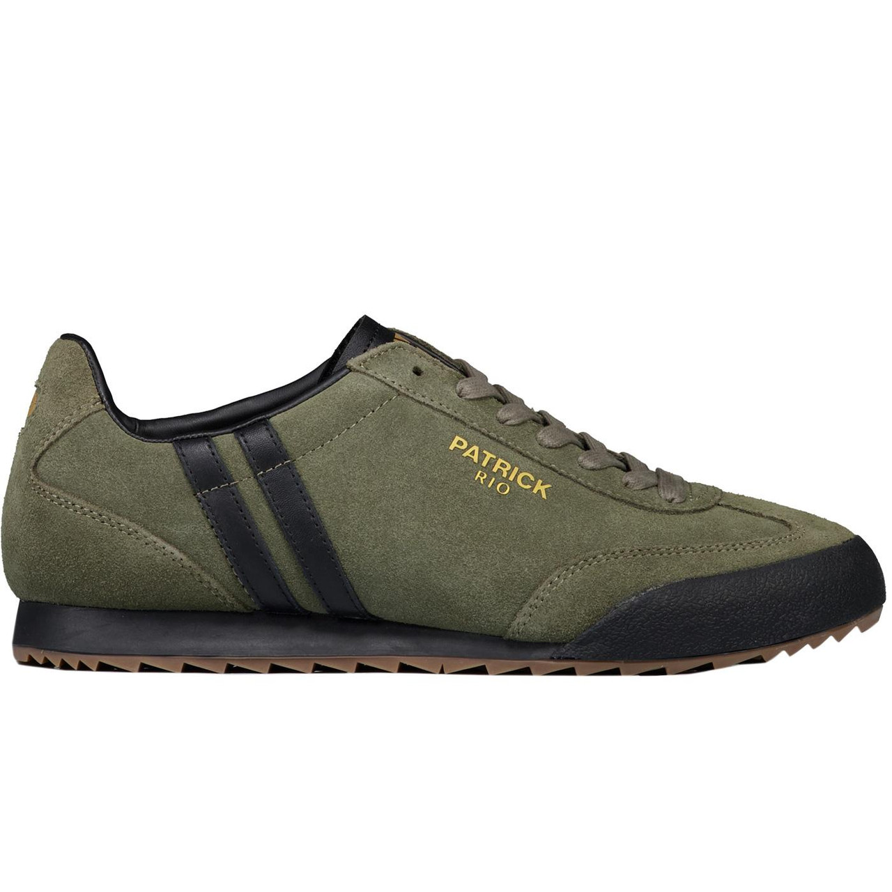 Rio Patrick 80s Casuals Men's Suede Trainers O/B