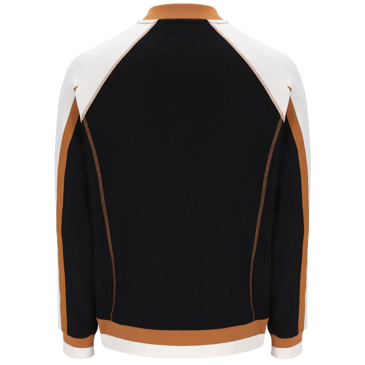 Eliot Fila Vintage Flat Lock Detail Track Jacket Black