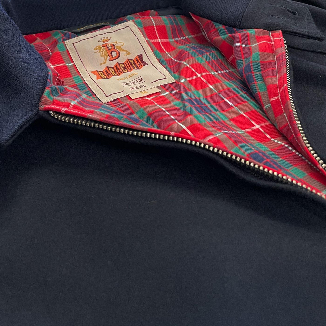 Baracuta G9 Melton Wool Mod Winter Harrington (DB)
