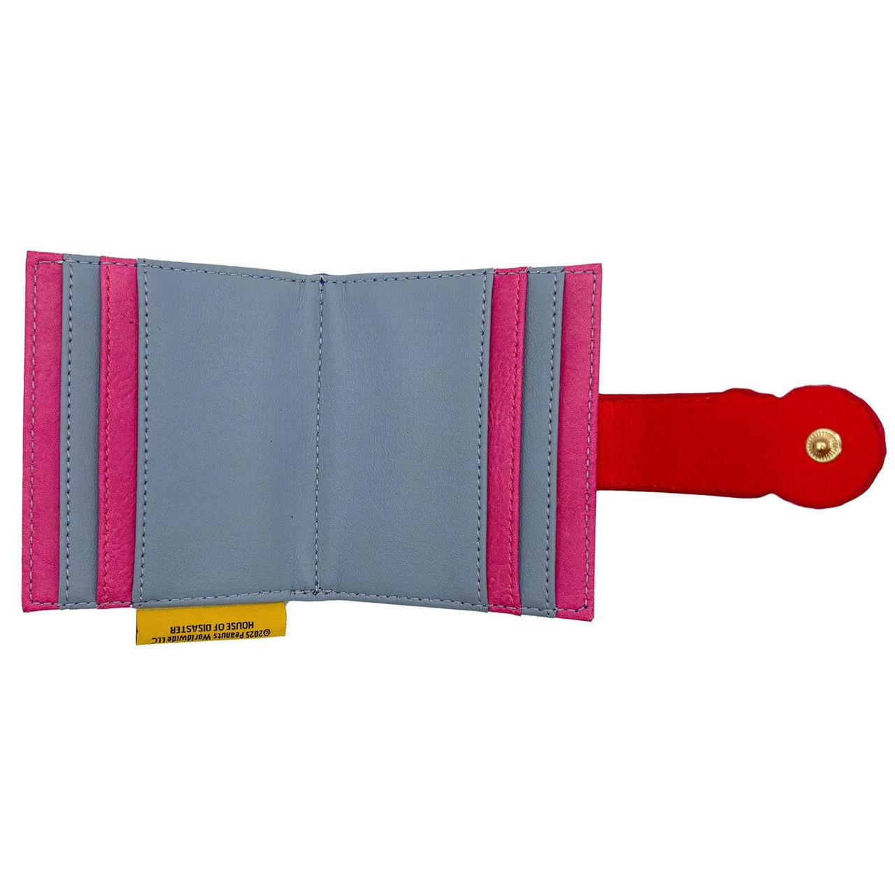 Peanuts Snoopy & Woodstock Patch Foldover Wallet