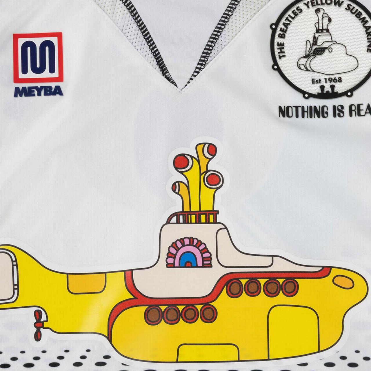 Meyba x The Beatles Limited Edition Yellow Submarine Away Shirt in White