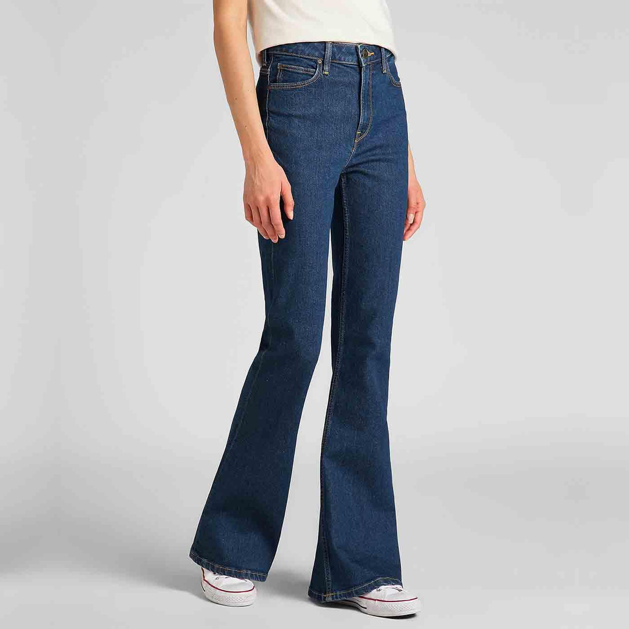 Breese Lee Retro 70s Flared Jeans That's Right